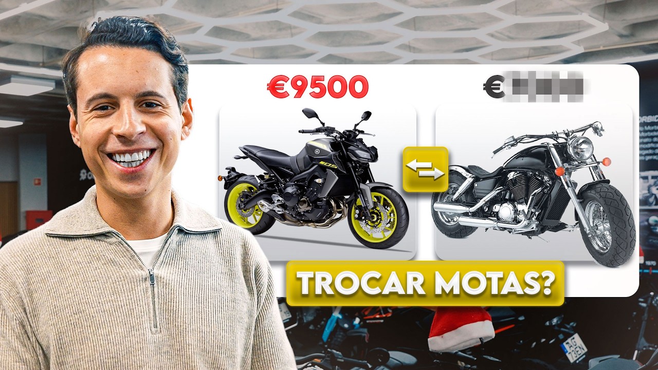 Vieram trocar esta Harley pela minha MT-09... Fiz bem em aceitar? - YouTube