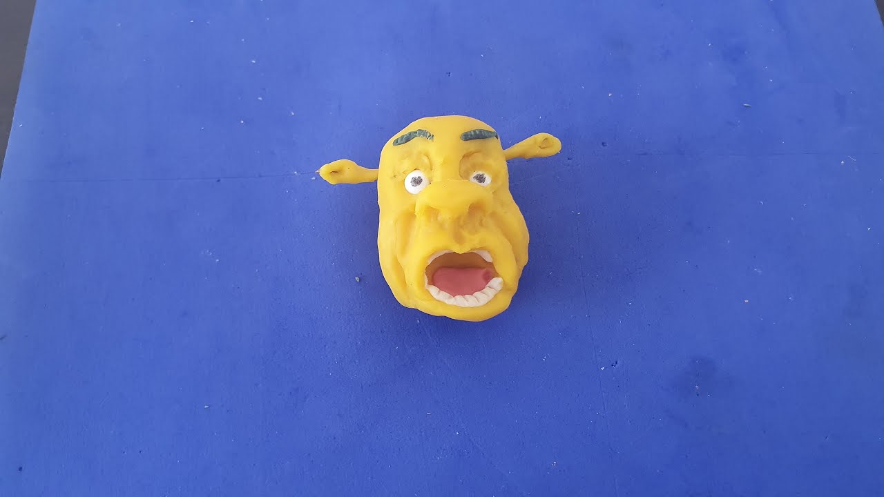 I made Shrek 2 from plasticine. - YouTube