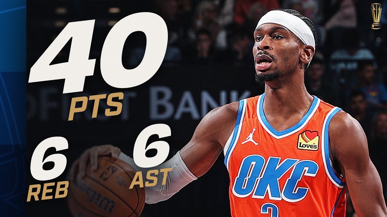 SGA Was In MVP Form With 40 PTS vs Timberwolves | November 26, 2025 ...