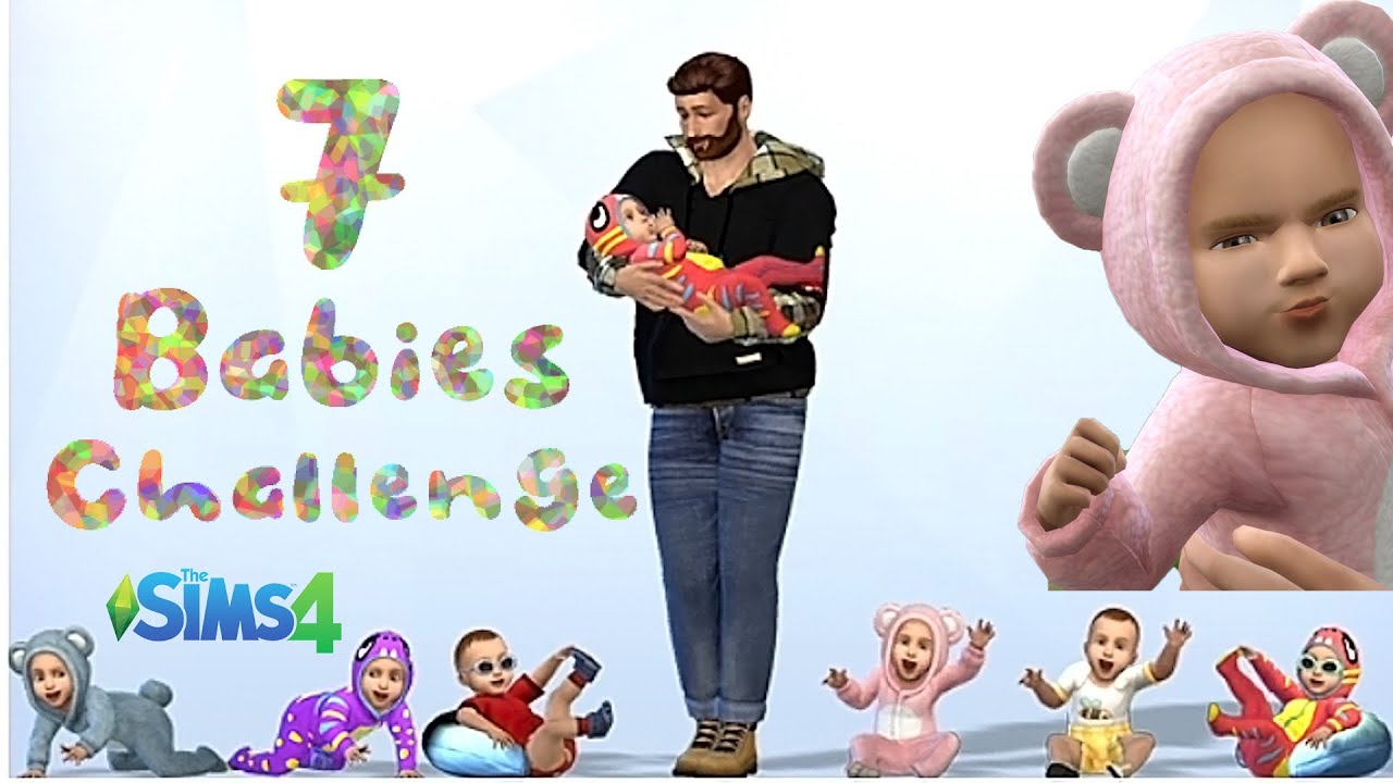 ΔΥΣΚΟΛΑ ΤΑ ΠΡΑΓΜΑΤΑ ΦΙΛΟΙ ΜΑΣ!!!! 7 BABIES CHALLENGE!!! the sims 4 ...