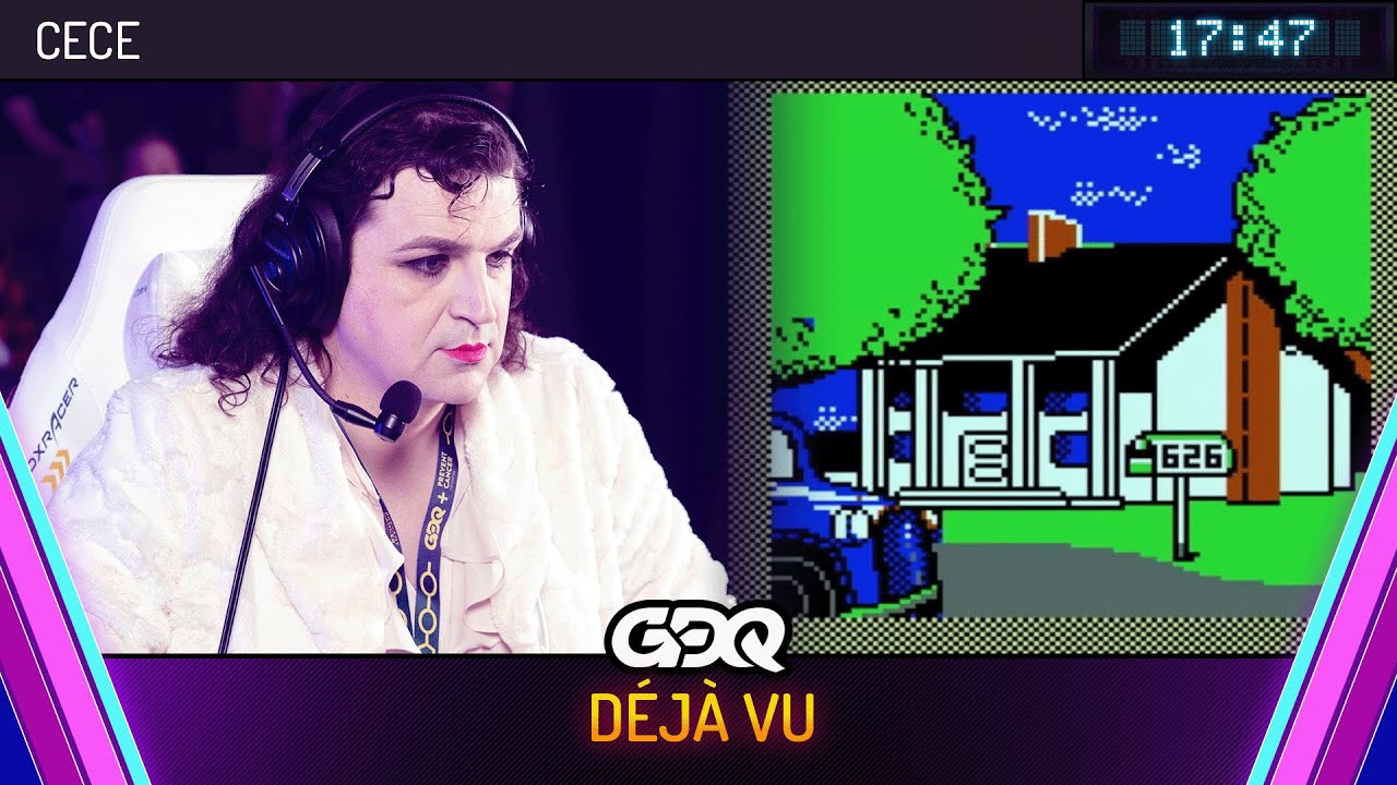 Déjà Vu by CeCe in 17:47 - Awesome Games Done Quick 2026 - YouTube