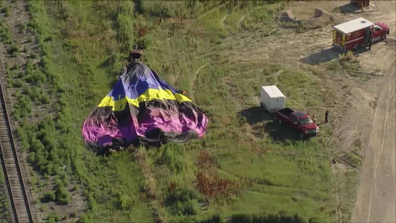 3 injured in 2 hot air balloon crashes in Colorado - YouTube