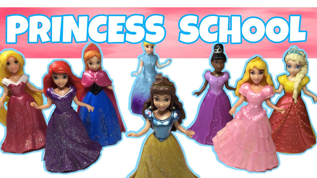 Princess School | Magic Clip Dolls - YouTube