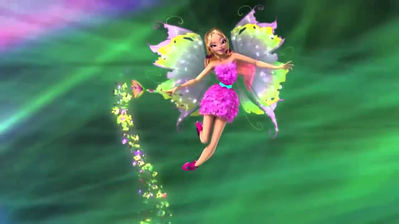 Winx Club Flora Mythix Transformation