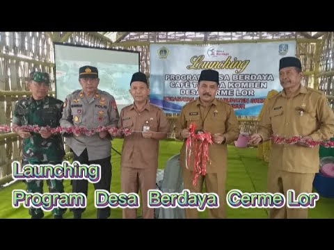 Launching Program Desa Berdaya//Cerme Lor//Gresik - YouTube