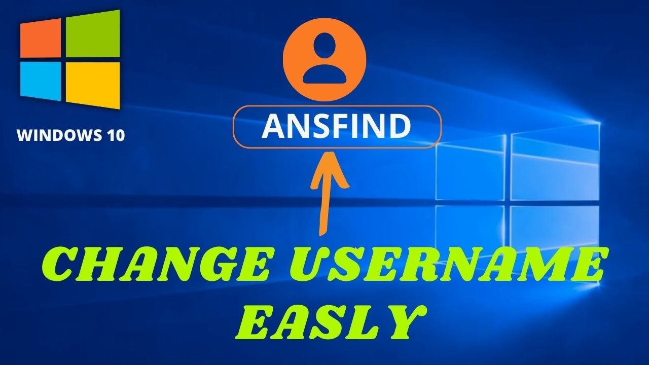 How To Change Admin User Account Name On Windows 10 Easily YouTube How To Change Admin User Account Name On Windows 10 Easily YouTube