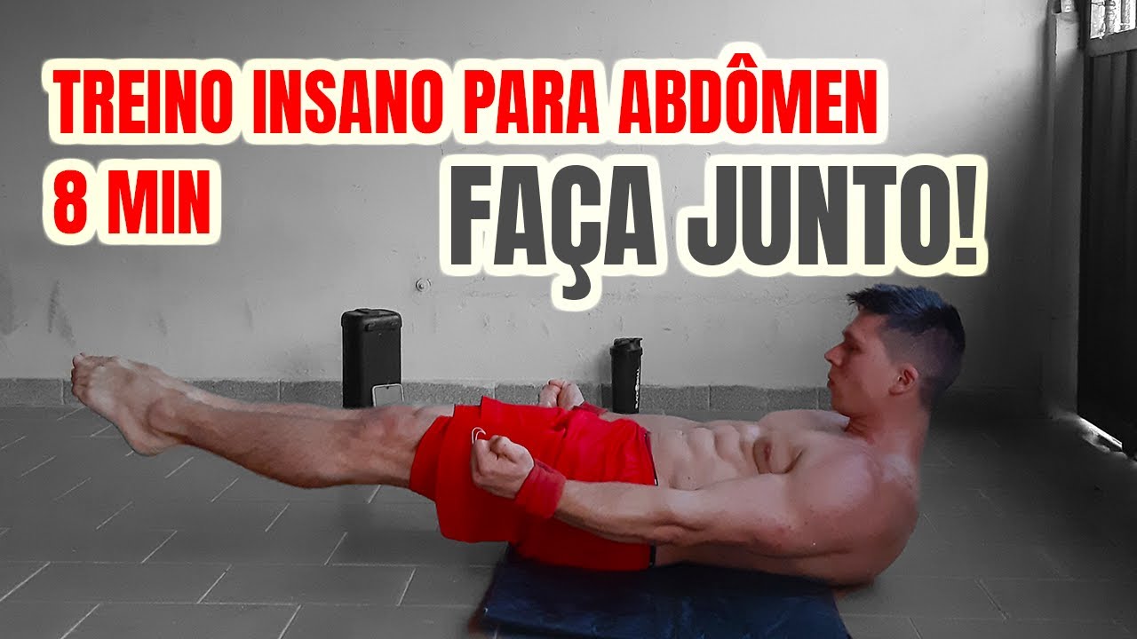 Trinque o Abdômen com a AJUDA desse TREINO | 8min | Faça Junto - YouTube