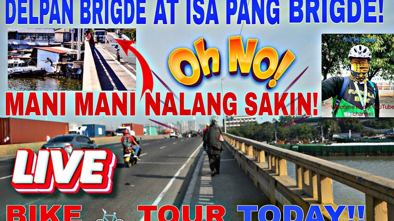 TARA SAMAHAN U AKO SA BUWES BUHAY BIKE 🚲 TOUR TODAY PANDACAN MANILA BAY ...