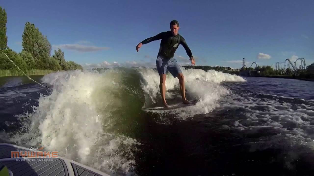Anthony Edwards - Wakesurf - 3 Trick Combo - Amateur Men Skim - YouTube