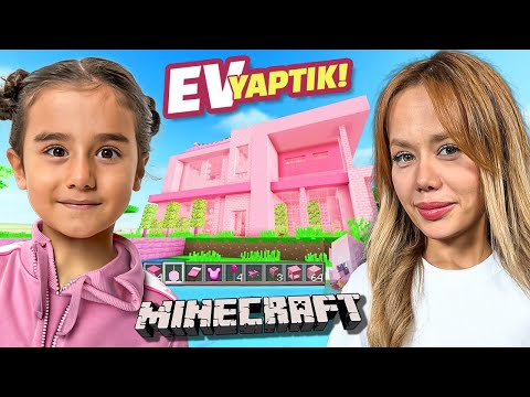 MİNECRAFT'ta YENİ EV YAPTIK !! (Çok Güzel Oldu) @GamzeKarta