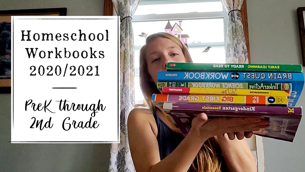 Homeschool Workbooks- Prek-2nd grade 2020/2021 - YouTube