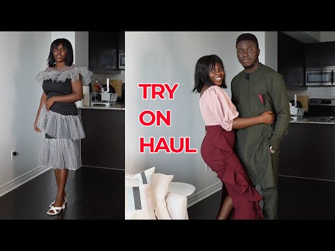 #TryonHaul TRYING OUT NEW CLOTHES FROM NIGERIA // Our friends arrived Canada from Cayman Island 💃🏽💃🏽