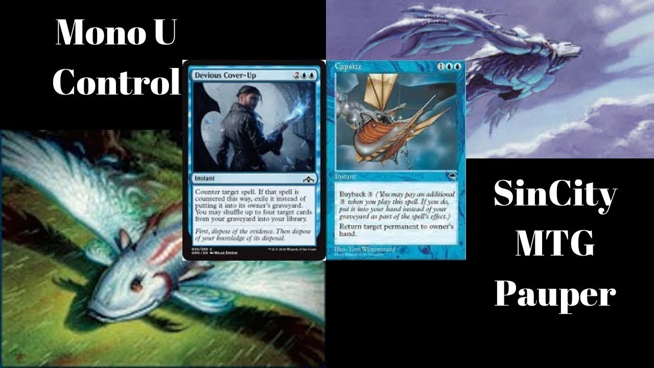 Mono Blue Control SinCity MTG - YouTube