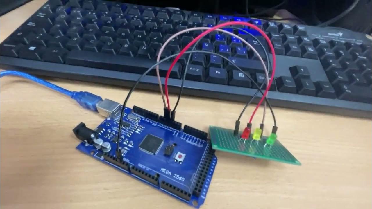 Semáforo con Arduino MEGA - YouTube