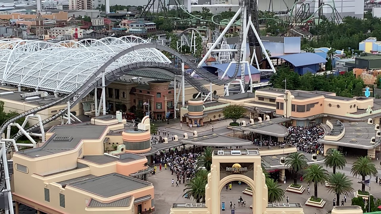 USJ 7:45アーリーパークインオープン！2019-7/27 - YouTube