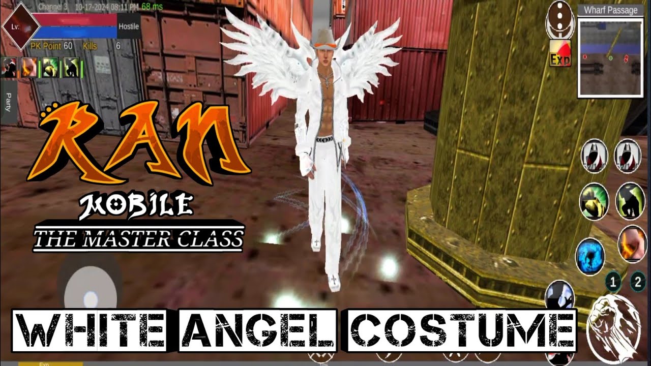 From E.A. Costume Now Its A White Angel Costume Set | Ran Mobile: The ...