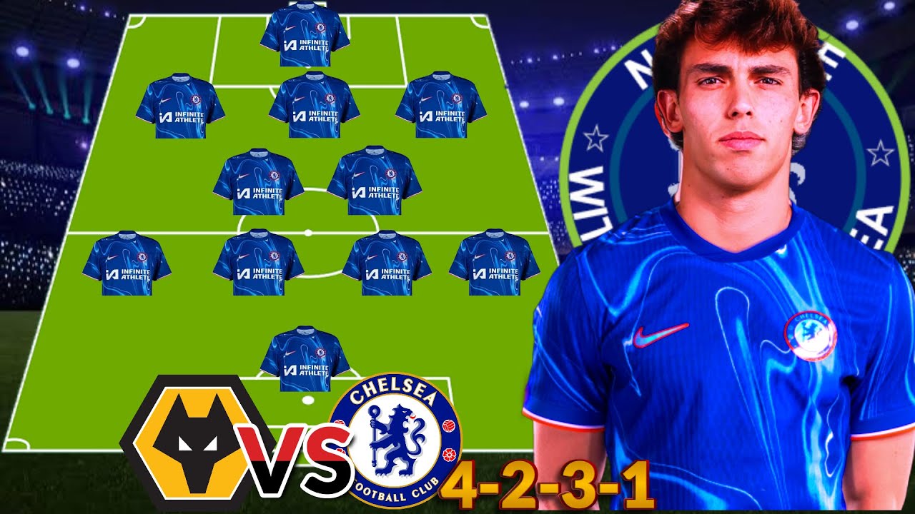 New CHELSEA "PERFECT" Predicted XI to Face WOLVES in EPL: Joao Felix To ...