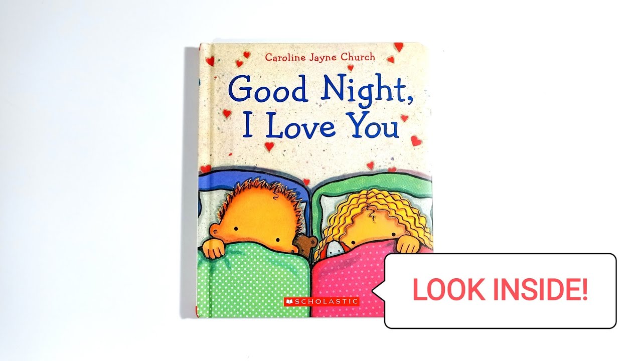 Good Night, I Love You by Caroline Jayne Church (flip through) - YouTube