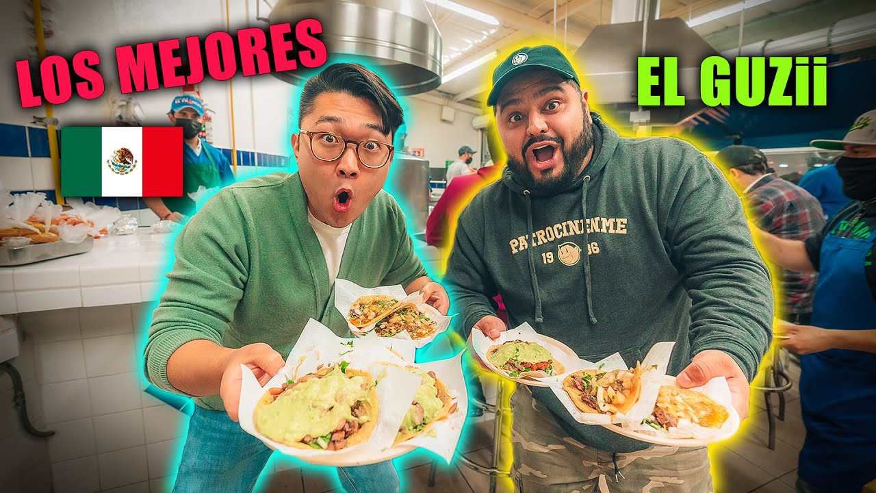 ¿LOS MEJORES TACOS DE MÉXICO? con El GUZii - YouTube