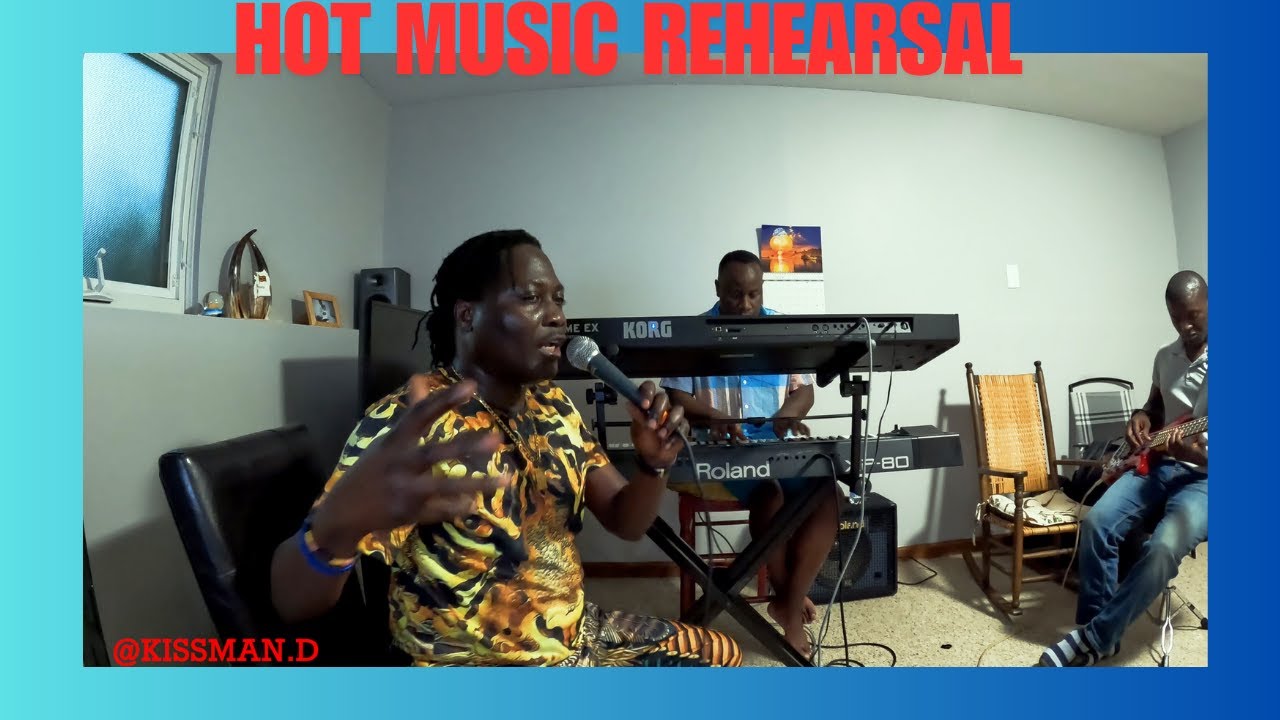 Behind the scene live rehearsal music art By-kissman.D - YouTube