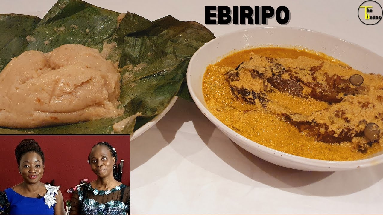 HOW TO MAKE EBIRIPO AND EGUSI IJEBU | Yoruba tutorial | Ebiripo Ijebu ...