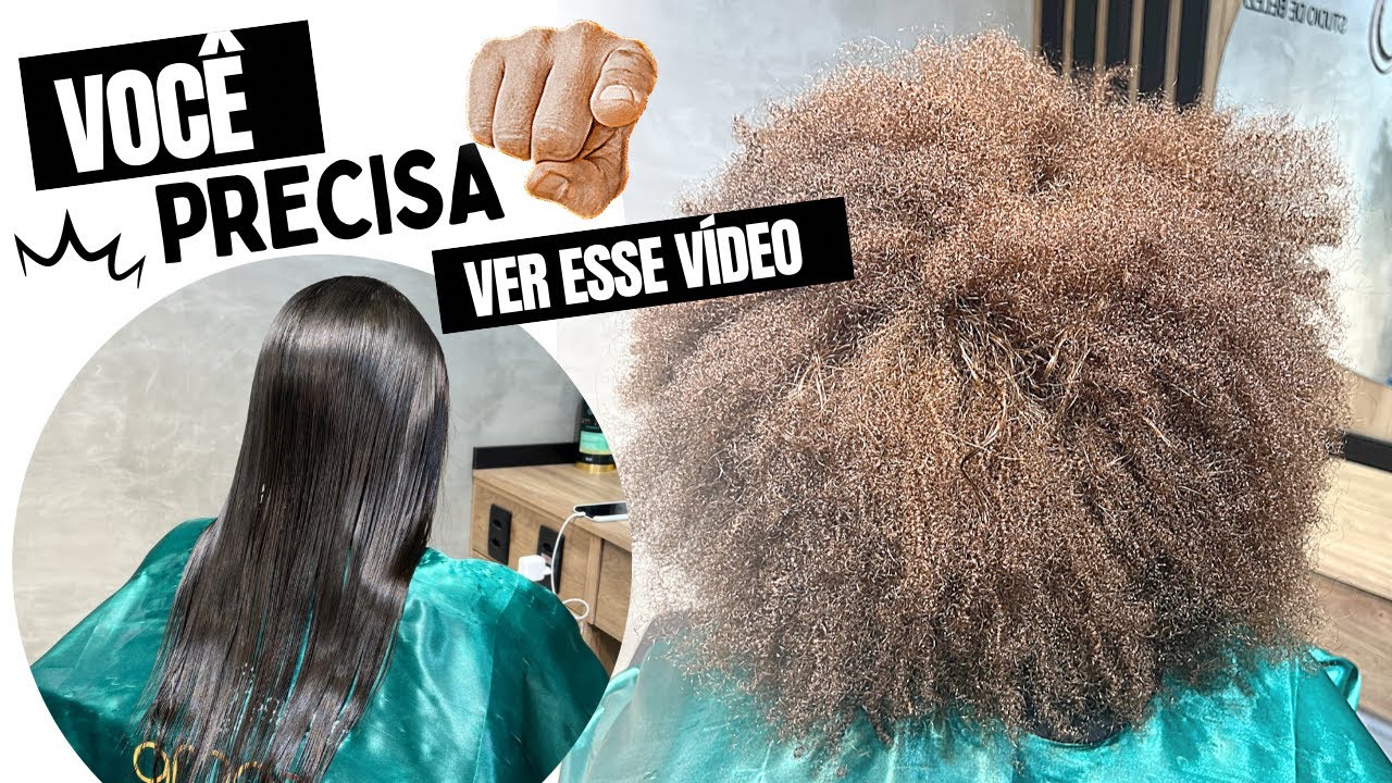 ALISAMENTO EM CABELO CRESPOS RESISTENTE COM PROGRESSIVA SEM FORMOL - O ...
