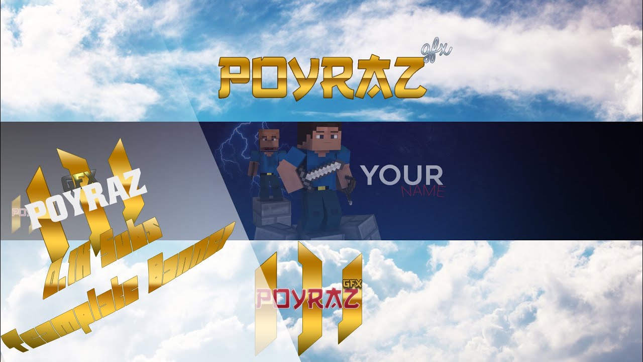 ♕0.1K SUBS FREE YOUTUBE BANNER TEAMPLATE♕ - YouTube