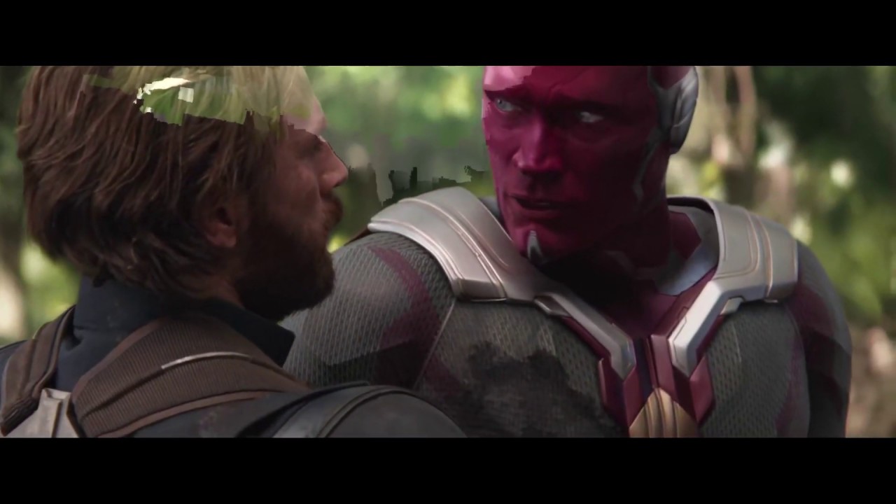 Vision Saved Captain America Infinity War - YouTube