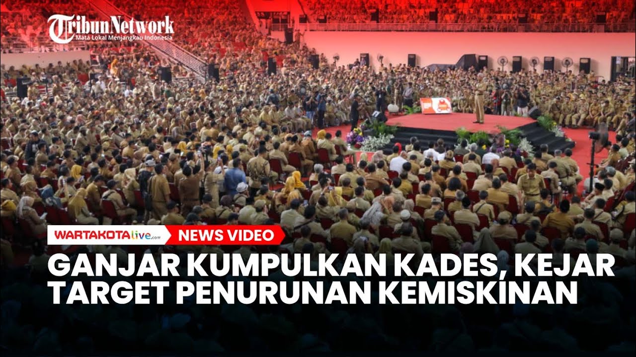 Ganjar Kumpulkan Kades se Jateng, Kejar Target Penurunan Kemiskinan ...