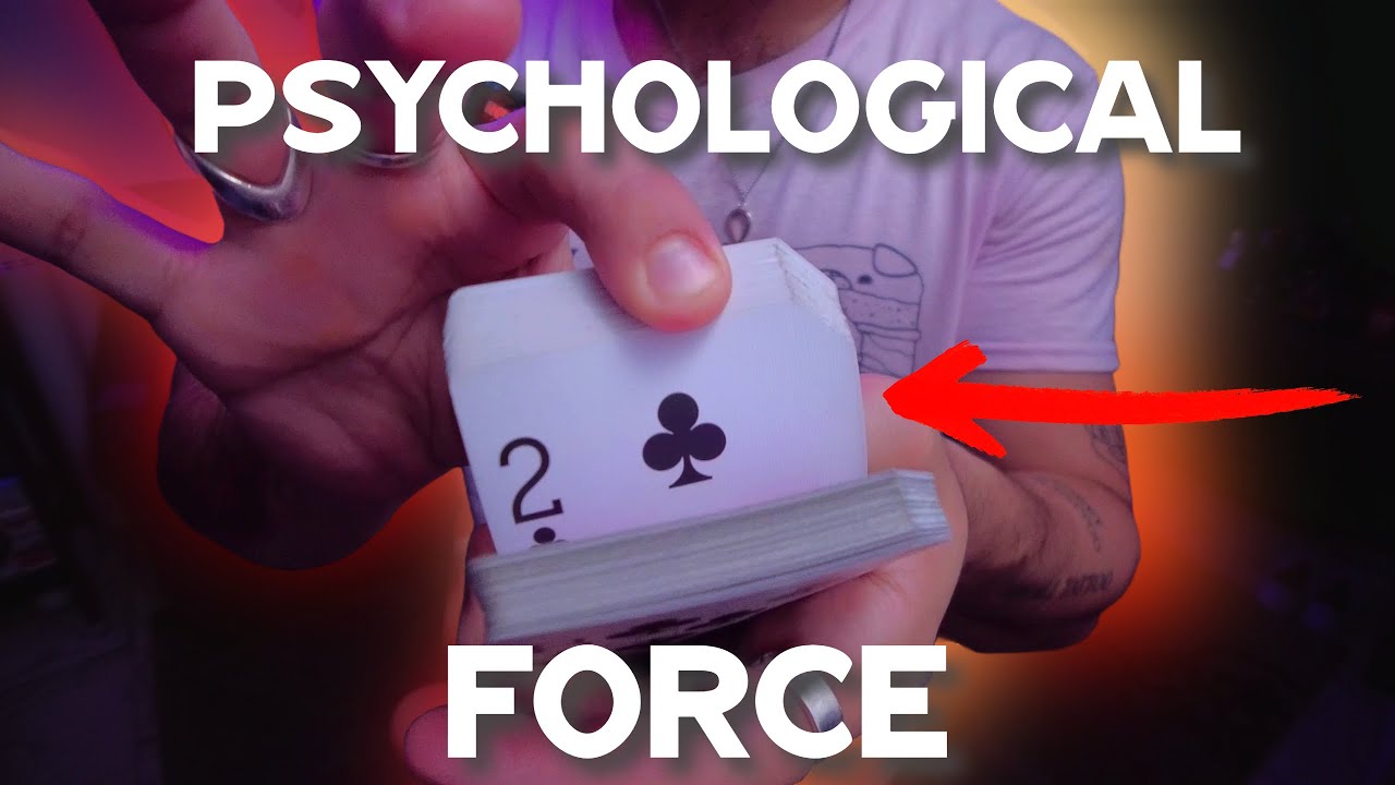 Use PSYCHOLOGY To FORCE Playing Cards - YouTube