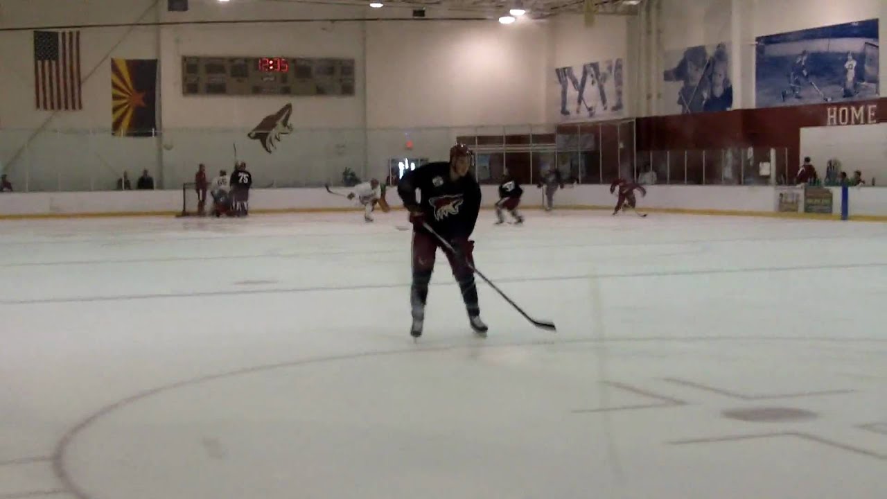 Mathieu Brodeur at Phoenix Coyotes Rookie Camp - YouTube