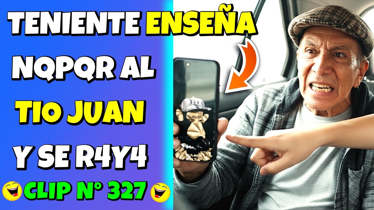 ️TENIENTE enseña NQPQR al TIO JUAN y se R4Y4🤣TIO JUAN no QUIERE usar ...