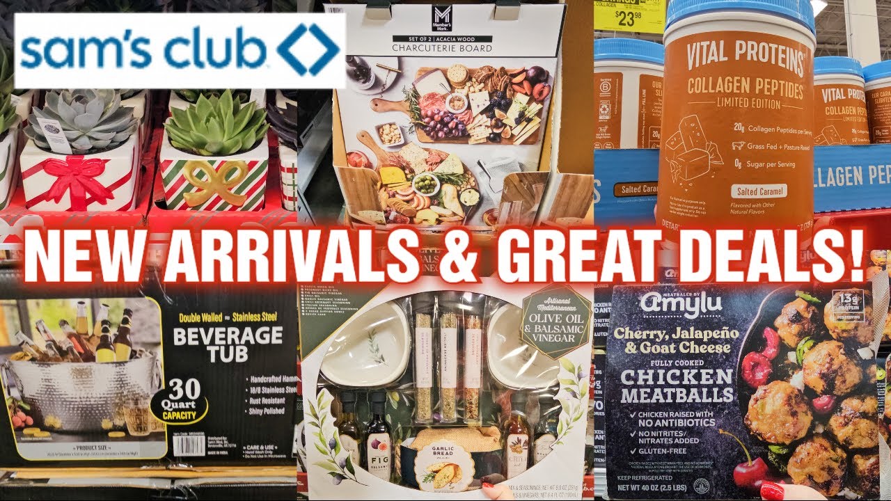 🛒SAM'S CLUB NEW ARRIVALS & GREAT DEALS for NOVEMBER 2024! ️LOTS of ...