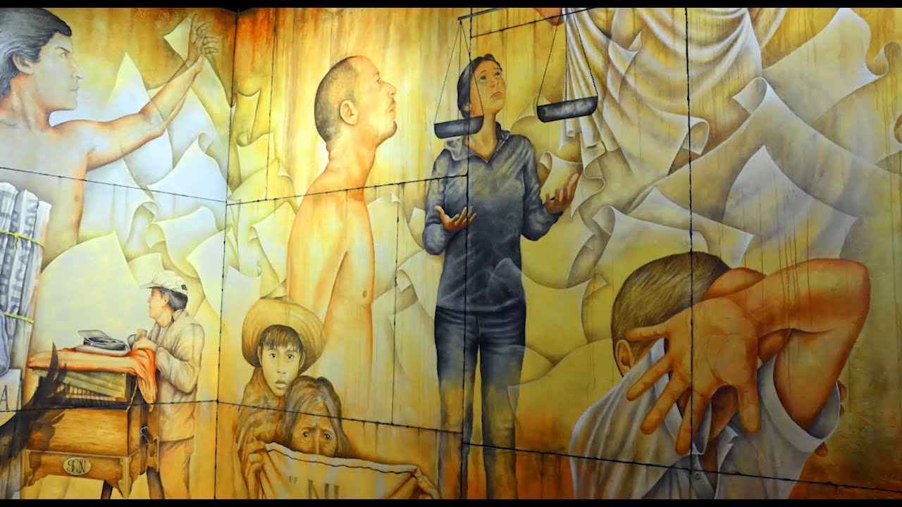 Mural: "La Búsqueda de la Justicia". Ismael Ramos - YouTube