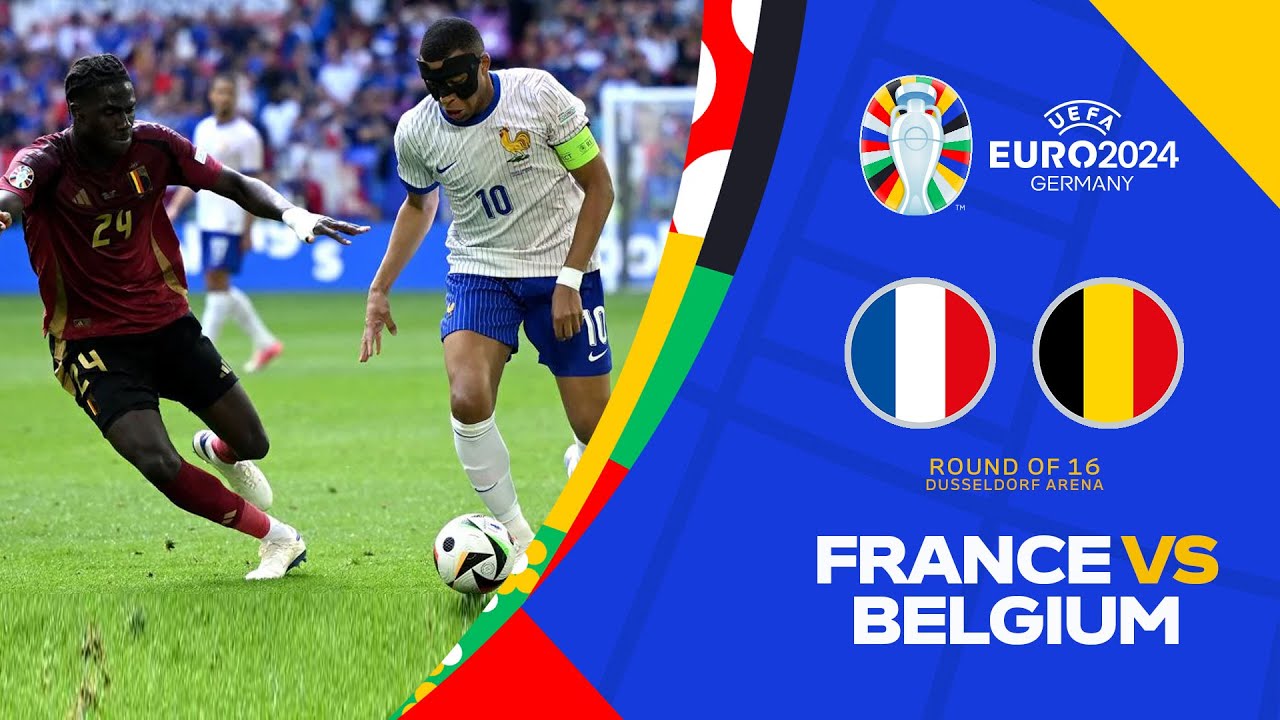 HIGHLIGHT FULL MATCH! FRANCE (1) Vs (0) BELGIUM | ROUND OF 16 | UEFA ...