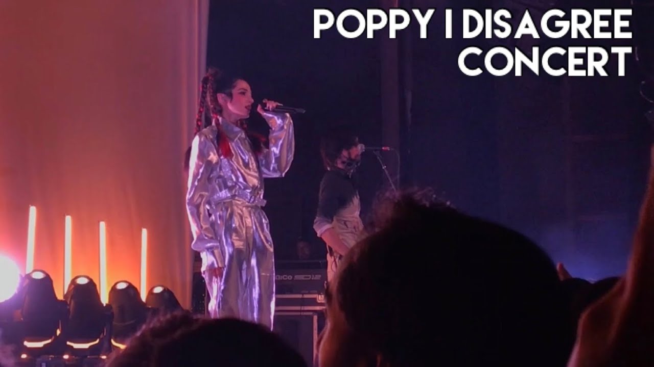 Poppy ‘I Disagree’ NY Concert (Live show fun time) - YouTube