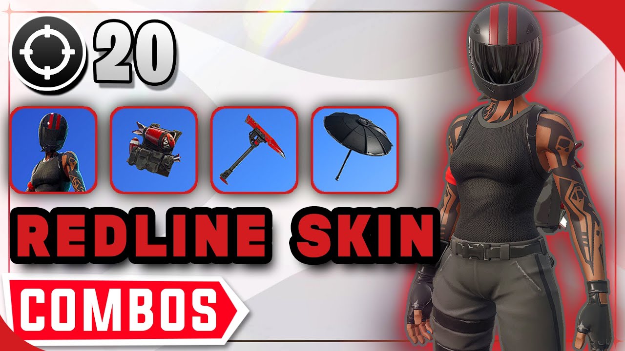 Best *REDLINE* Skin COMBOS with Gameplay - YouTube