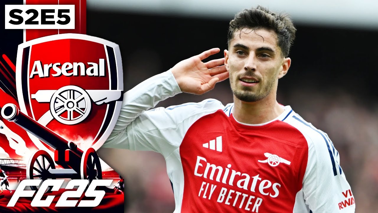 Trying NEW tactics! | FC 25 Arsenal Career Mode S2E5 - YouTube