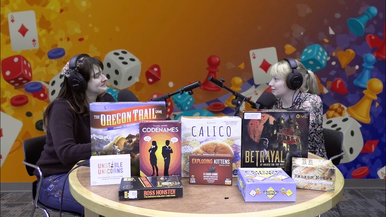 Pages & Partners Episode 15: Board Games @ the Library - YouTube