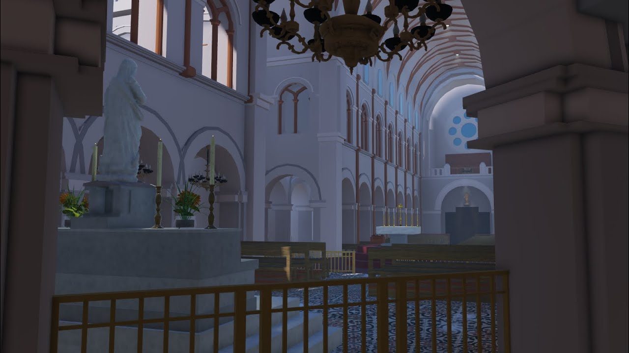 The Saigon Cathedral in Roblox - YouTube