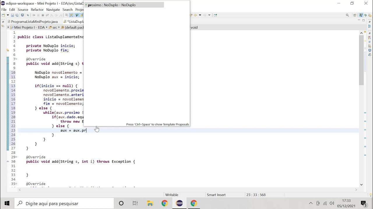 Estrutura de Dados e Algoritmos: Lista Duplamente Encadeada em Java ...
