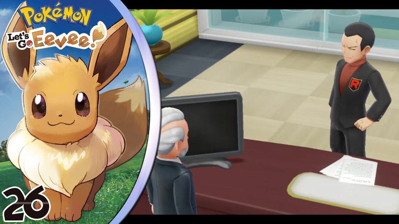 ¡Giovanni, jefe de la Mafia! #26 - Pokémon Let's Go Eevee - YouTube