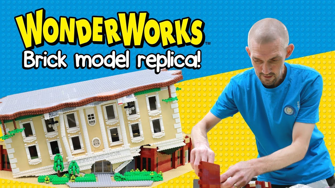 WonderWorks Orlando Lego Model Time-lapse - YouTube