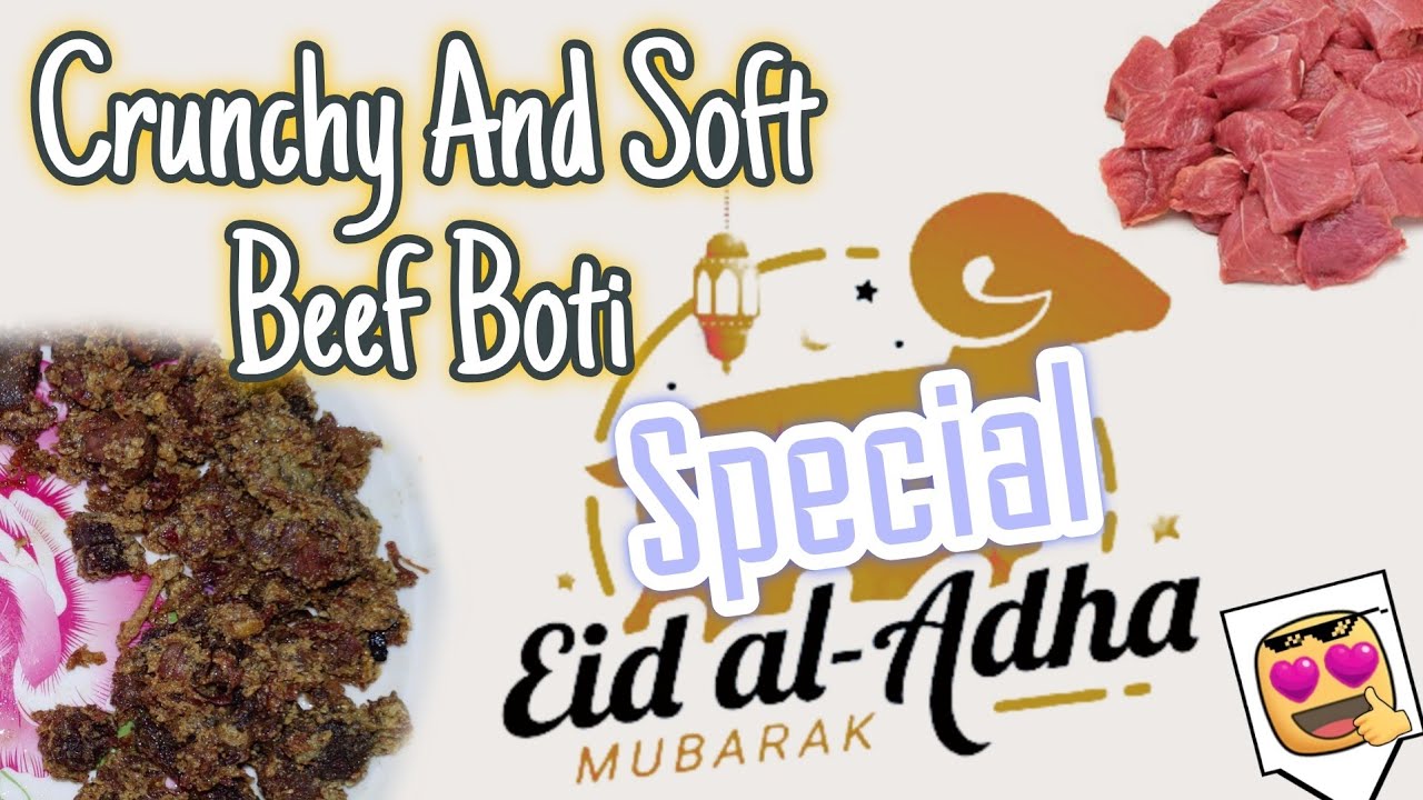 Eid Recipe || Crunchy And Soft Meat Boti || Food Cringe - YouTube