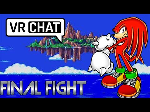 Knuckles Vrchat - The final fight - YouTube