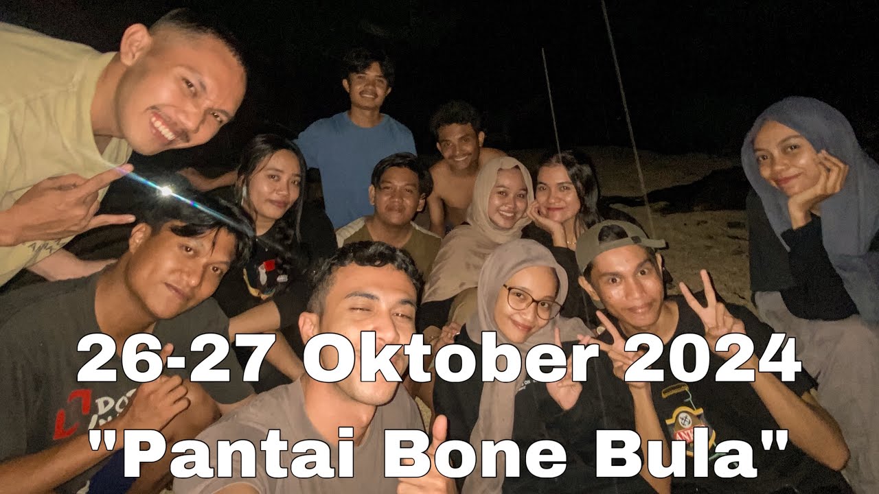 Waji Vlog - Kemping Pantai Bone Bula, Donggala🌊🏖️ (banyak cobaan tapi ...