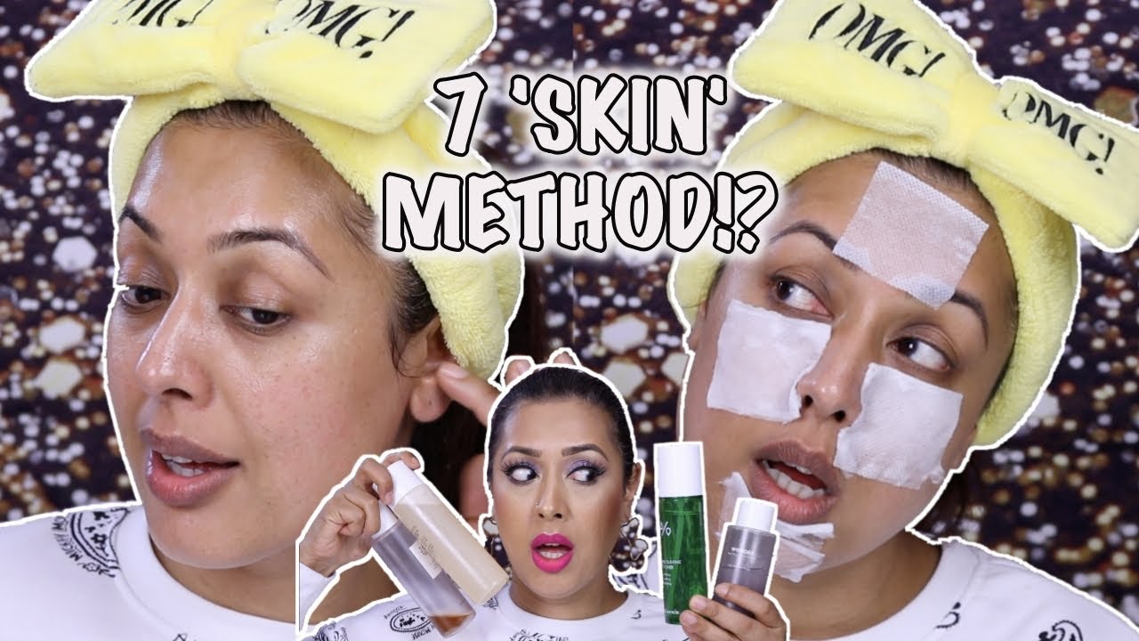 Korean Skincare Trend: LAYERING TONERS! 7 Skin Method Routine! - YouTube