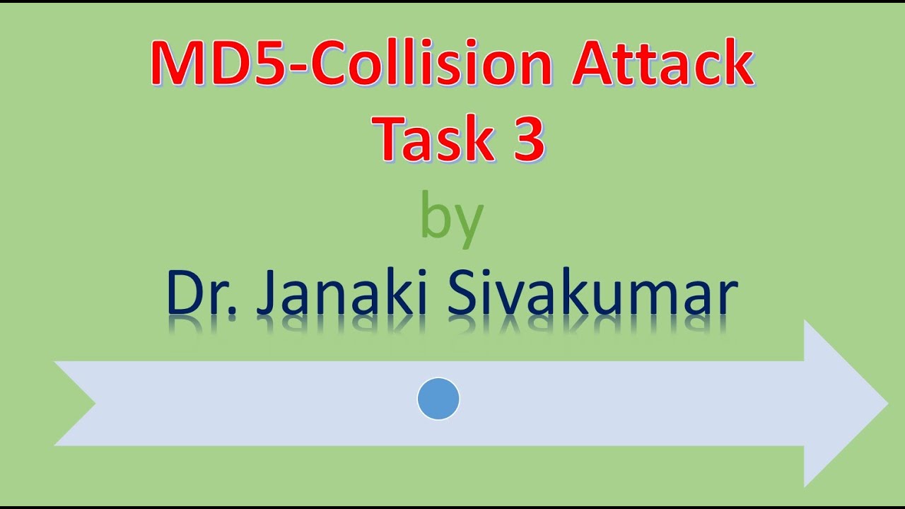 MD5-Collision Attack-Task-3 - YouTube