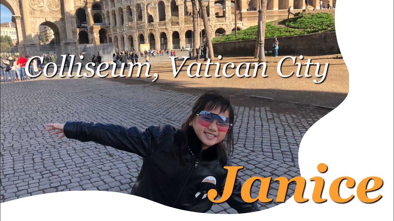 Janice at Colosseum & Trevi Fountain-Rome, Italy - YouTube