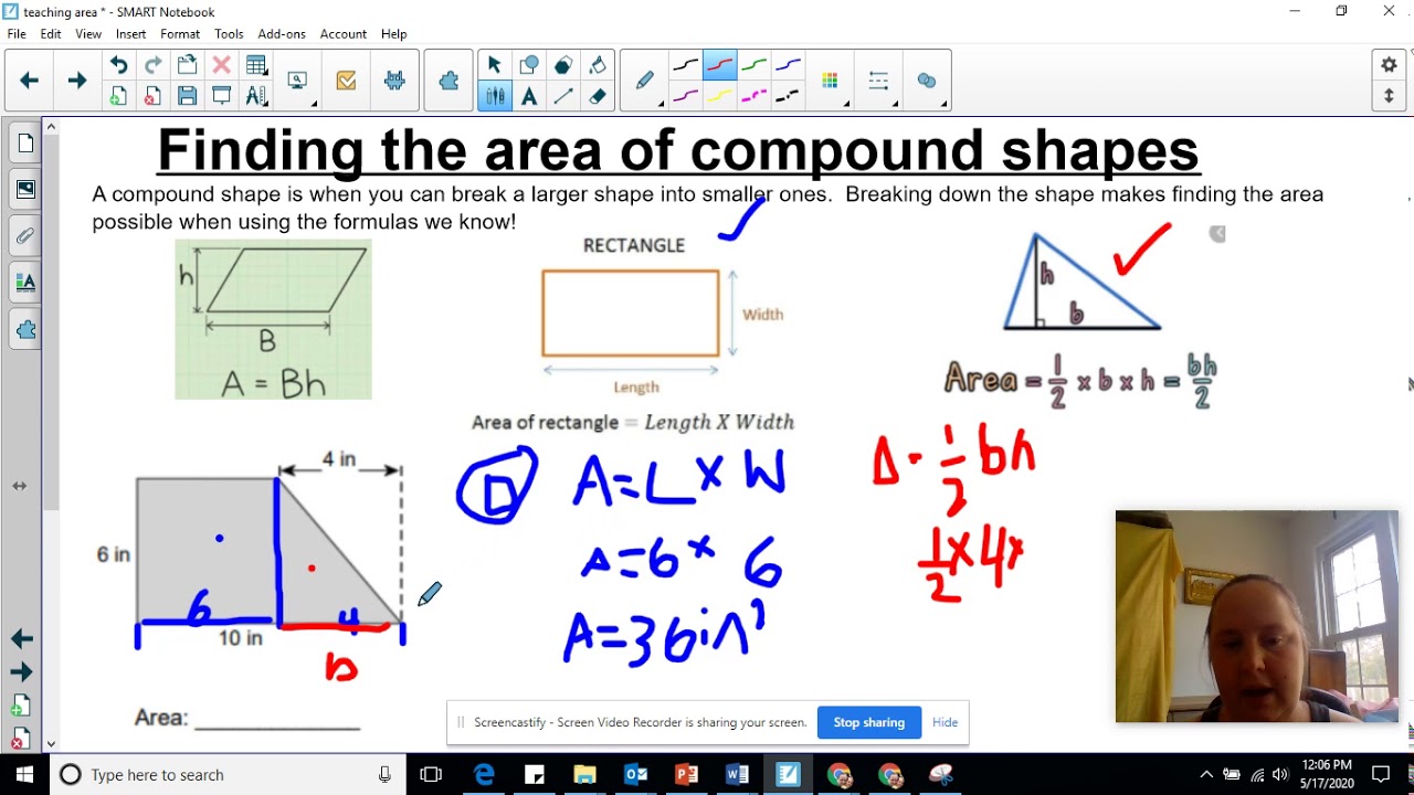 Finding Area Of A Compound Shape Part 1 YouTube finding-area-of-a-compound-shape-part-1-youtube